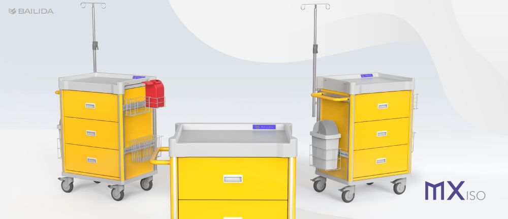 Practical Isolation Cart with Comprehensive Accessories (MX Series ...