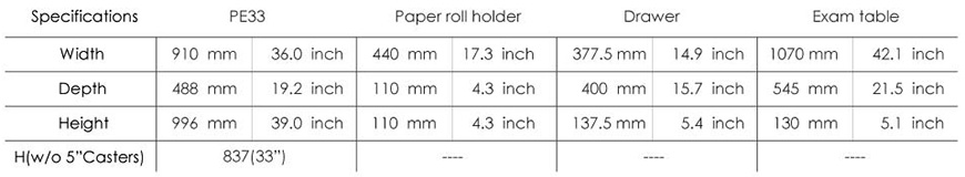 Pediatric Examine Table - Pediatric Exam Table. | Medical Carts ...