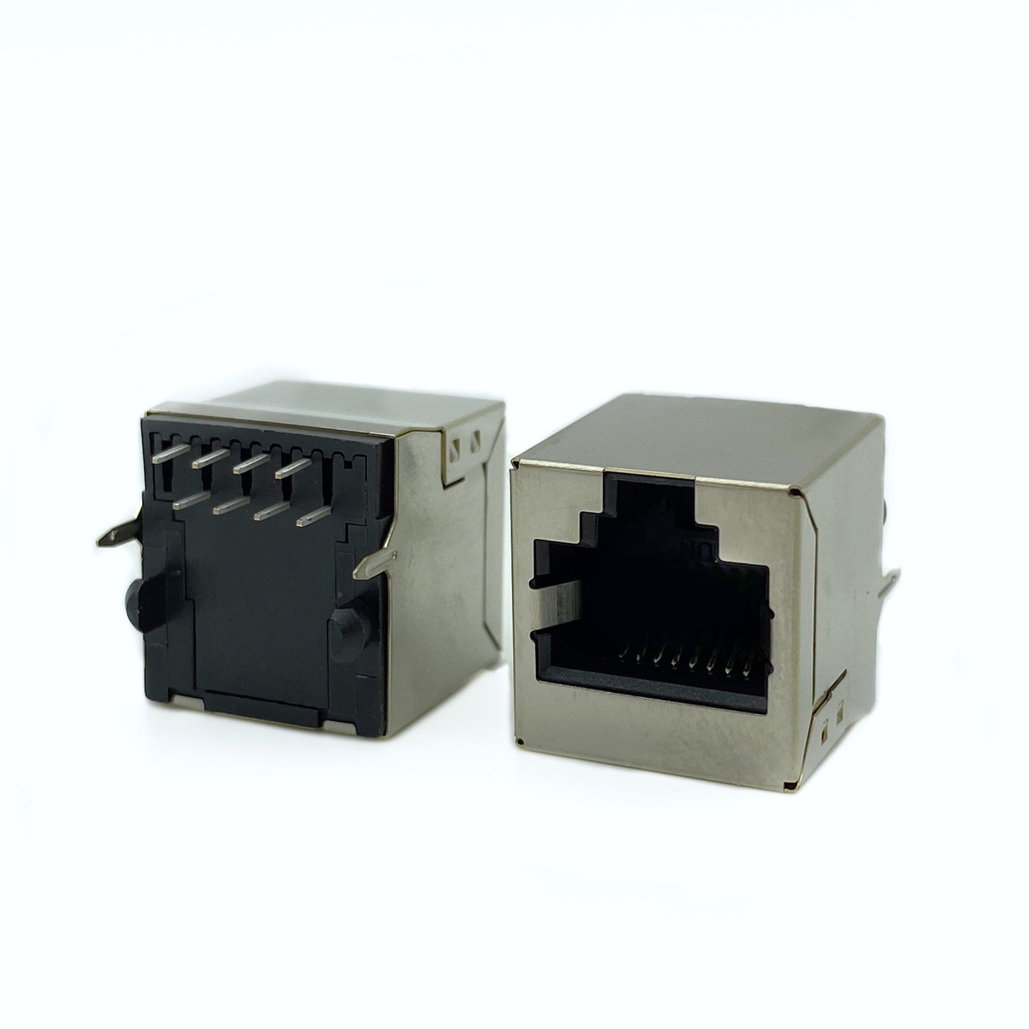 Top Entry PCB Jack (Cat.5) - PCB Mount Jack Top Entry Socket Connector RJ11 6P2C 6P4C, RJ12 6P6C ...