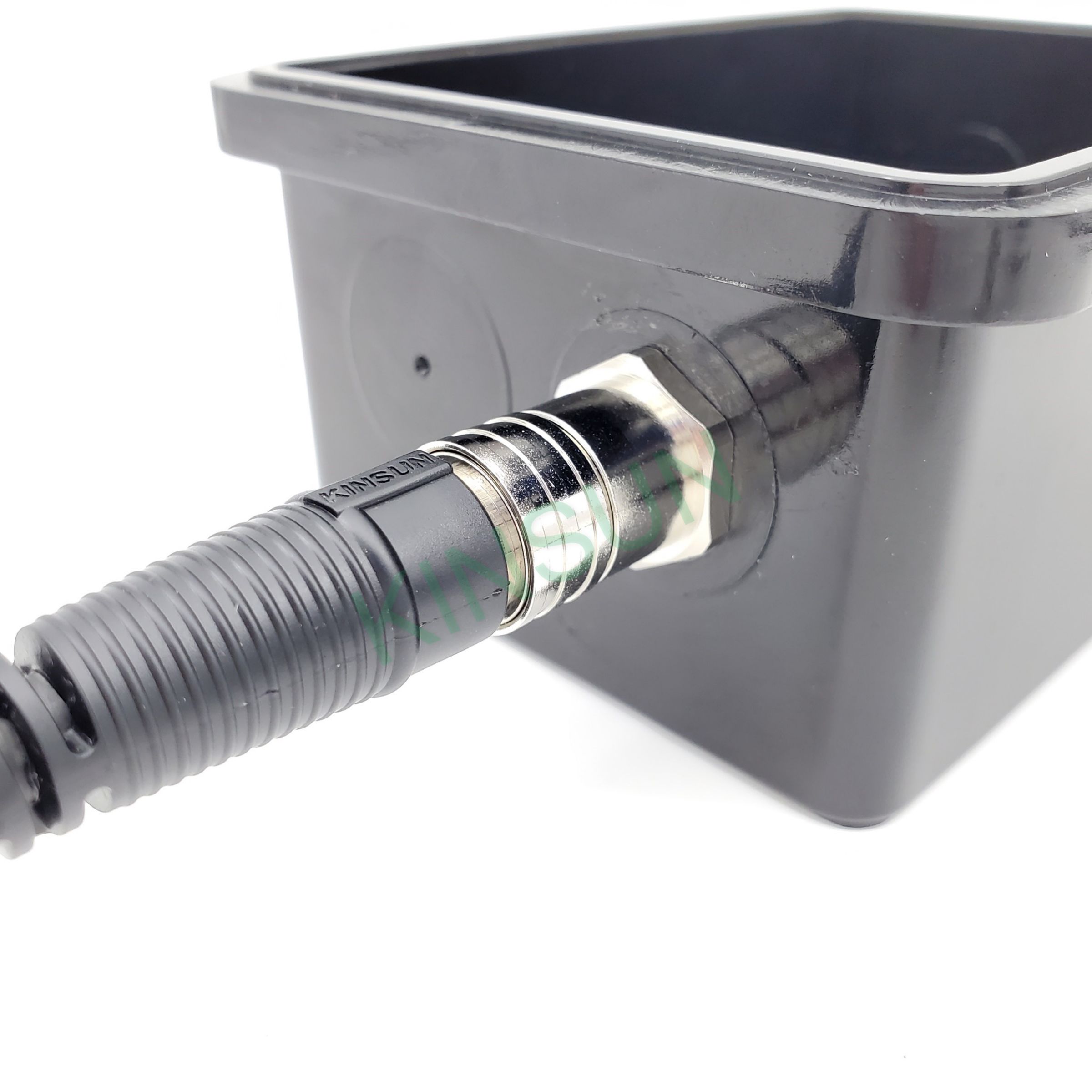 M12 Push-Pull Locking Connector PCB mount - M12 Pushpull IP68 ...