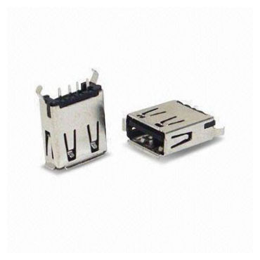 Vertical Mini USB Connector - USB Connector A Type, Side Entry, Top ...