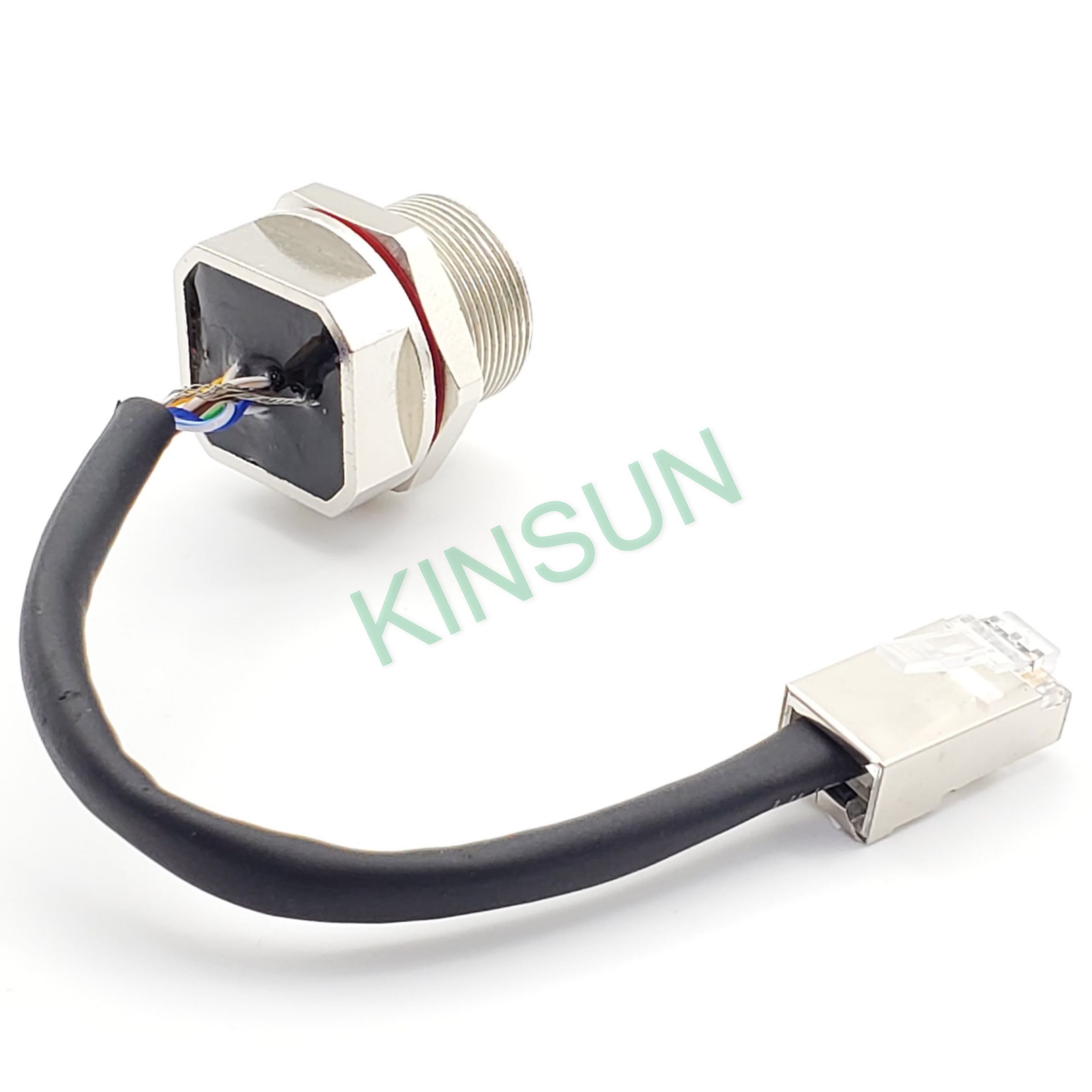 Metal Waterproof RJ45 Jack_RJ45 Plug Cable - Metal Waterproof RJ45 ...