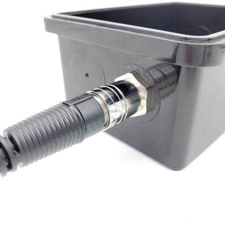 M12 Push-Pull Locking Connector PCB mount - M12 Pushpull IP68 ...