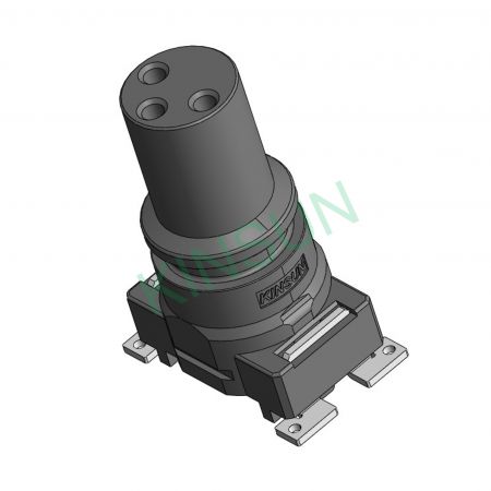 M8 A-code 3Pin, 4Pin, 6Pin, 8Pin 两件式公母头胶芯连接器(SMD 版本) | 专业M8 A-code 3Pin ...