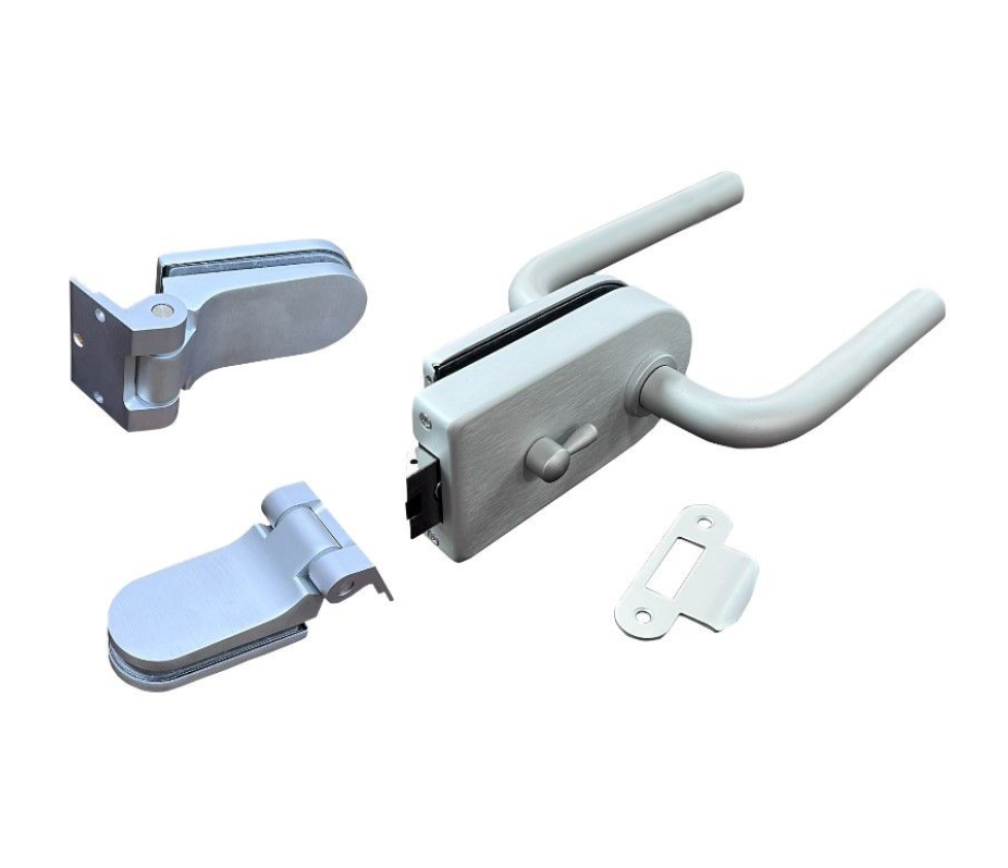 Glass Patch Lock set with mechanical latch (PLI-10LR series) | Taiwan ...