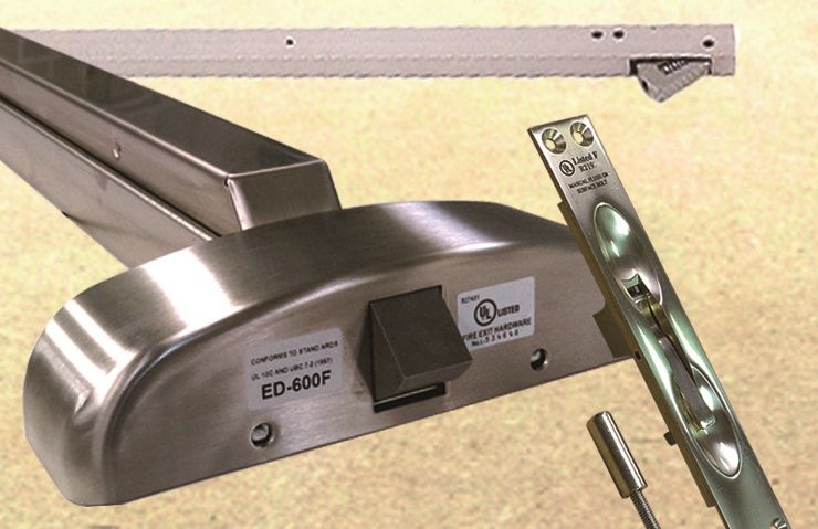 Exit Device - Exit device, door coordinator and outside handle for ...