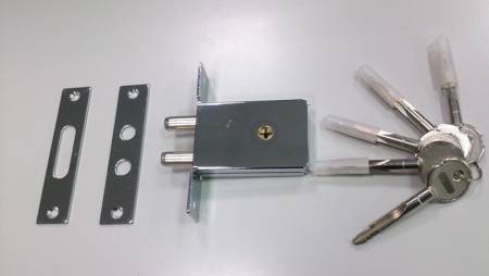 Cross Key lock with dual deadbolts (LC-05) | Taiwan Automatic Sliding ...