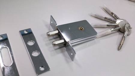 Cross Key lock with dual deadbolts (LC-05) | Taiwan Automatic Sliding ...