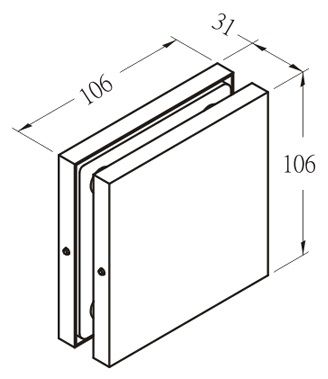 커넥터(PF-80) | 대만 자동 슬라이딩 도어 클로저 및 잠금 하드웨어 제조업체 | 디앤디