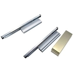 Cam action door closer with slide channel (DC-LOF ProSLIDE series ...