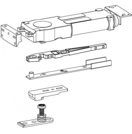 Transom Closer - Transom concealed door closer, Overhead door closer ...