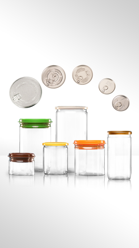 PET Easy Open Can with Aluminum / Plastic Lid - | Made in Taiwan PET ...