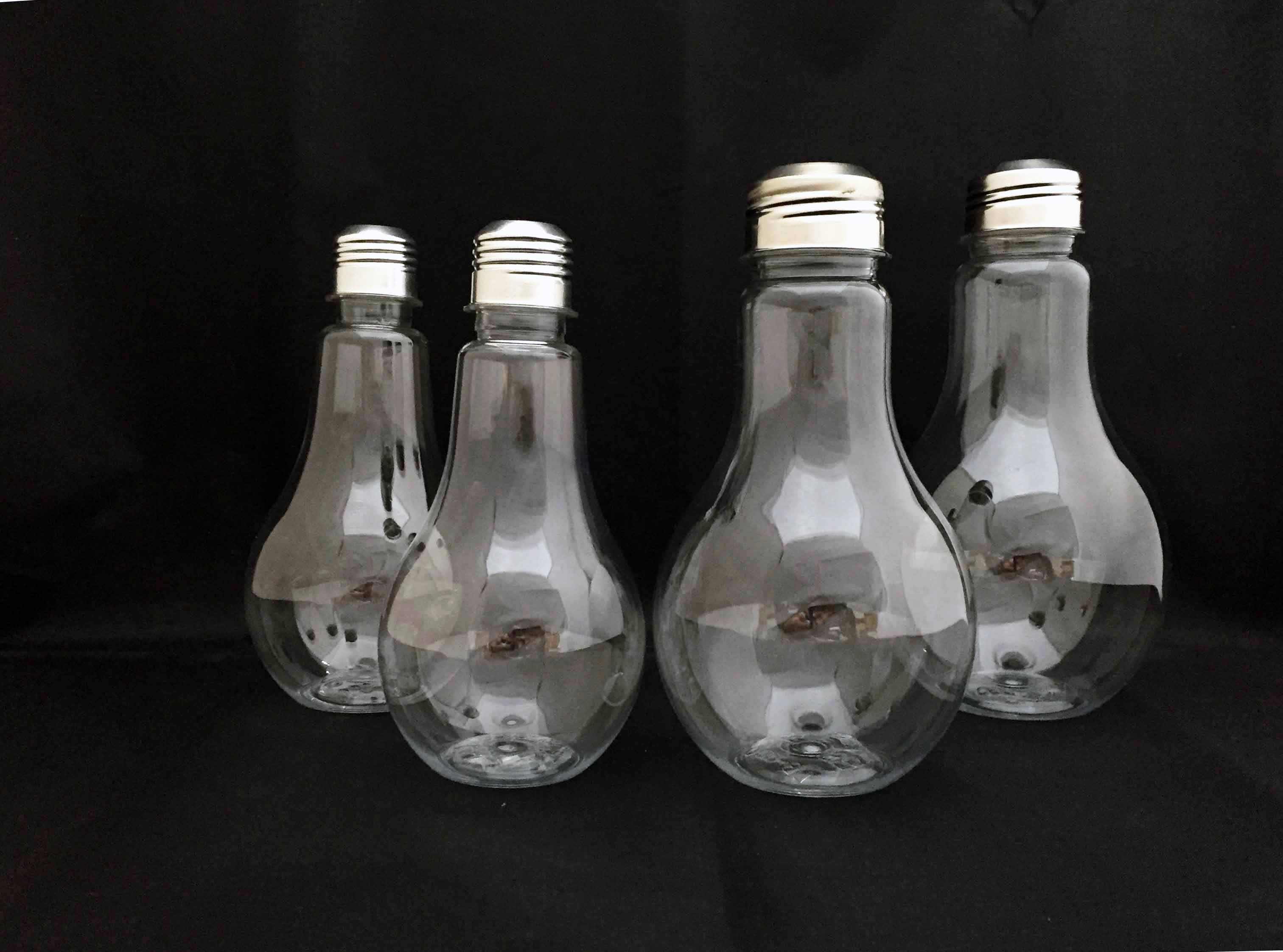 PET 28mm 370ml Light Bulb Shape Bottle (LB360) - Certified Plastic ...
