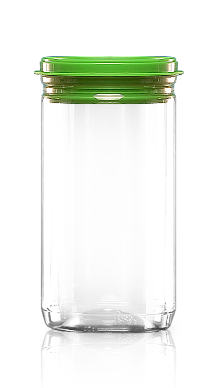 PET 740ml Easy Open Can with Plastic Lid (307-825P) - Certified Plastic ...