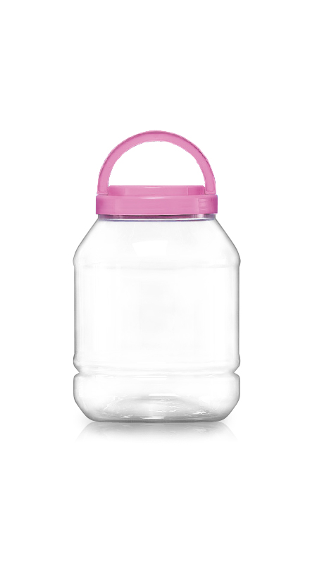 PET 120mm Wide mouth 4000ml Sharpen Round big Jars (J4001) - Certified ...