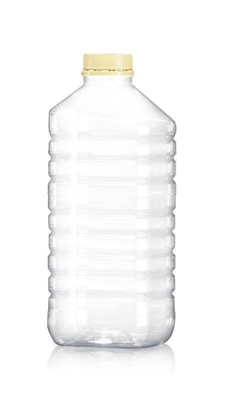 PET 2000ml Square bottles (W2000) - Certified Plastic Bottles & Plastic ...