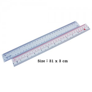 Plastic PVC 30cm Ruler - Stationery Ruler | Flexible Magnets | Magnet ...