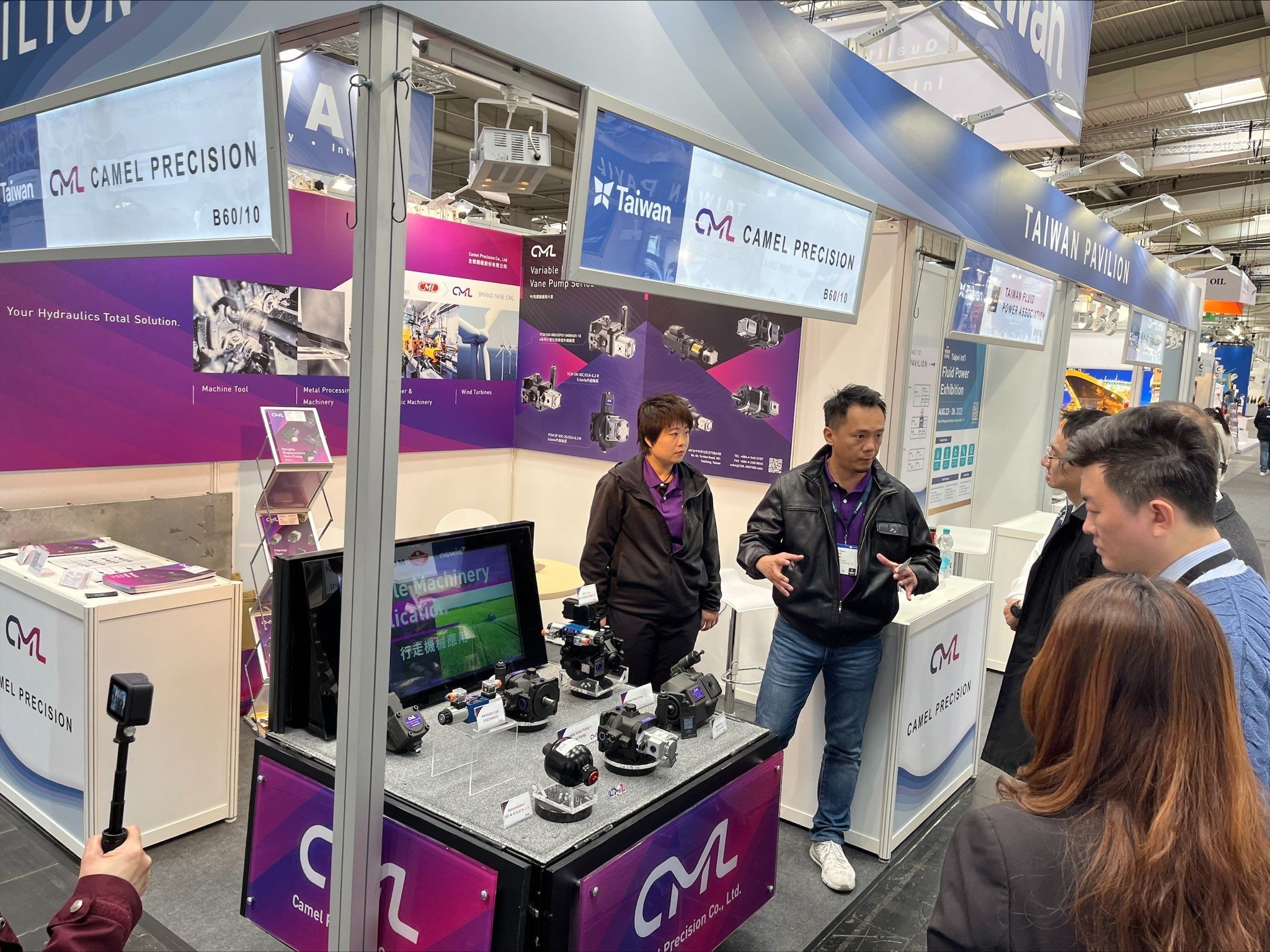 2023 Hannover Messe | CML, Camel Hydraulic, Camel Precision News and Events | Camel Precision Co ...