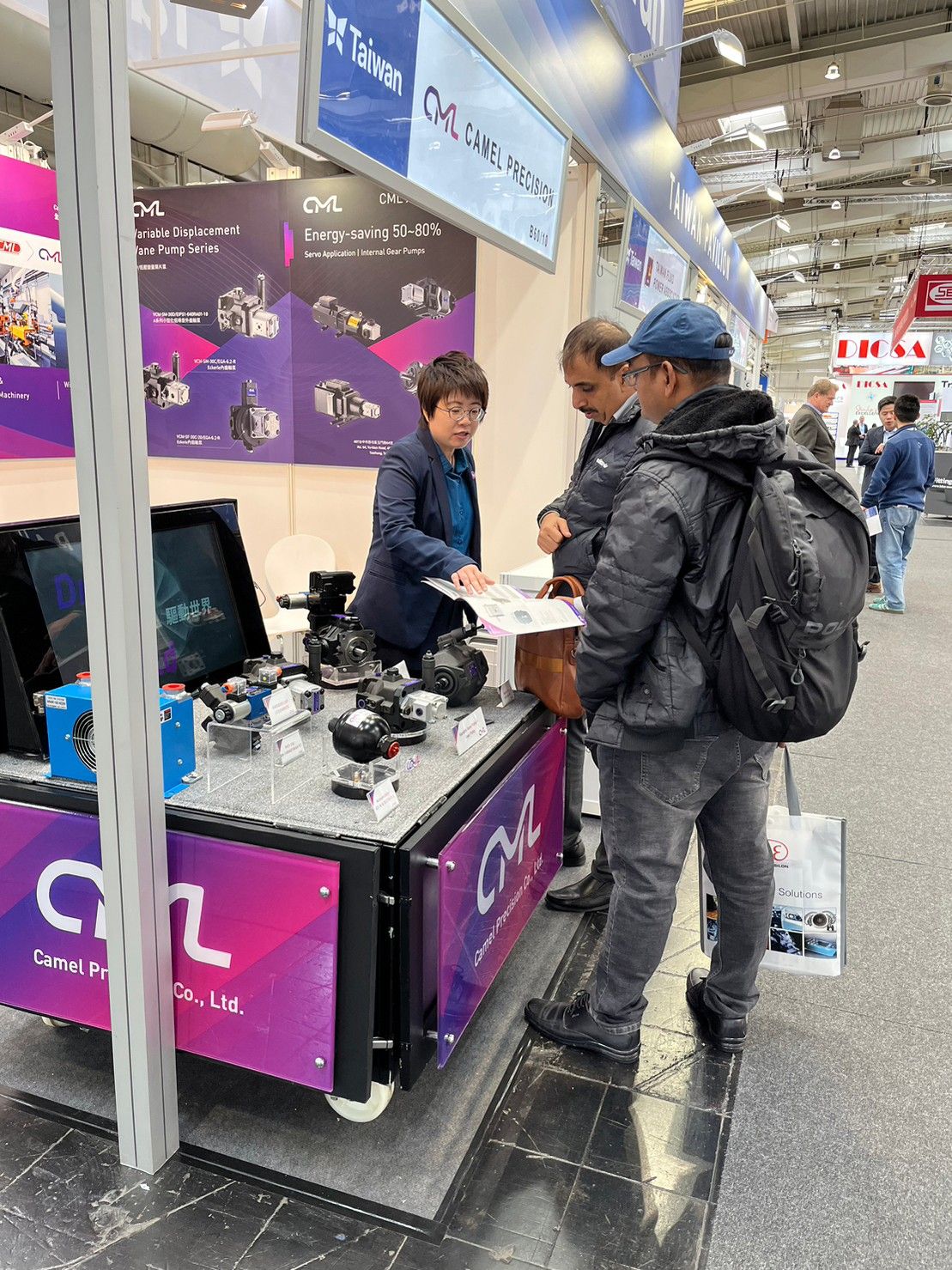 2023 Hannover Messe | CML, Camel Hydraulic, Camel Precision News and Events | Camel Precision Co ...