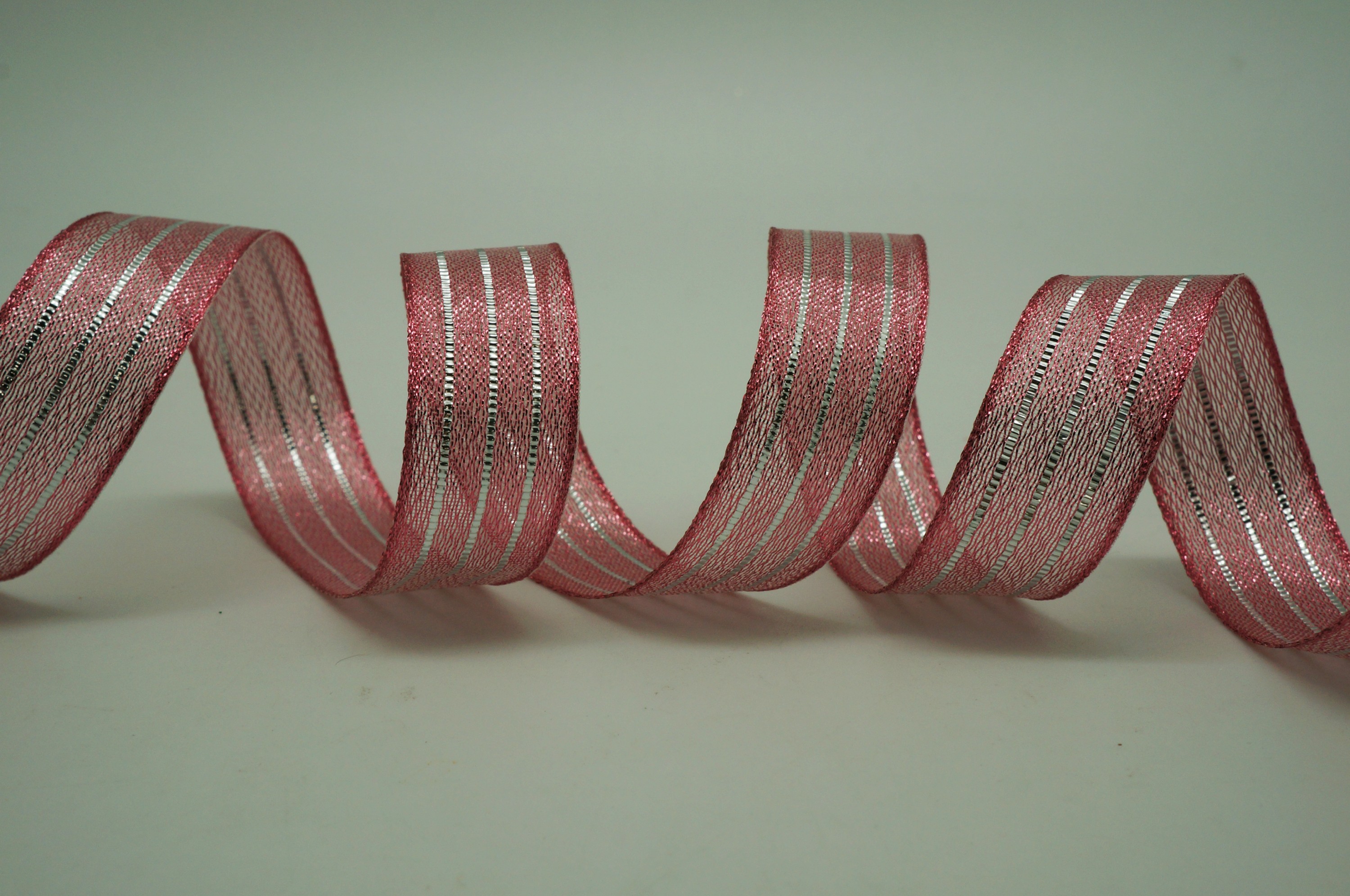 Three-Stripe Metallic Ribbon | Holiday Ribbons | Wholesale Ribbon ...