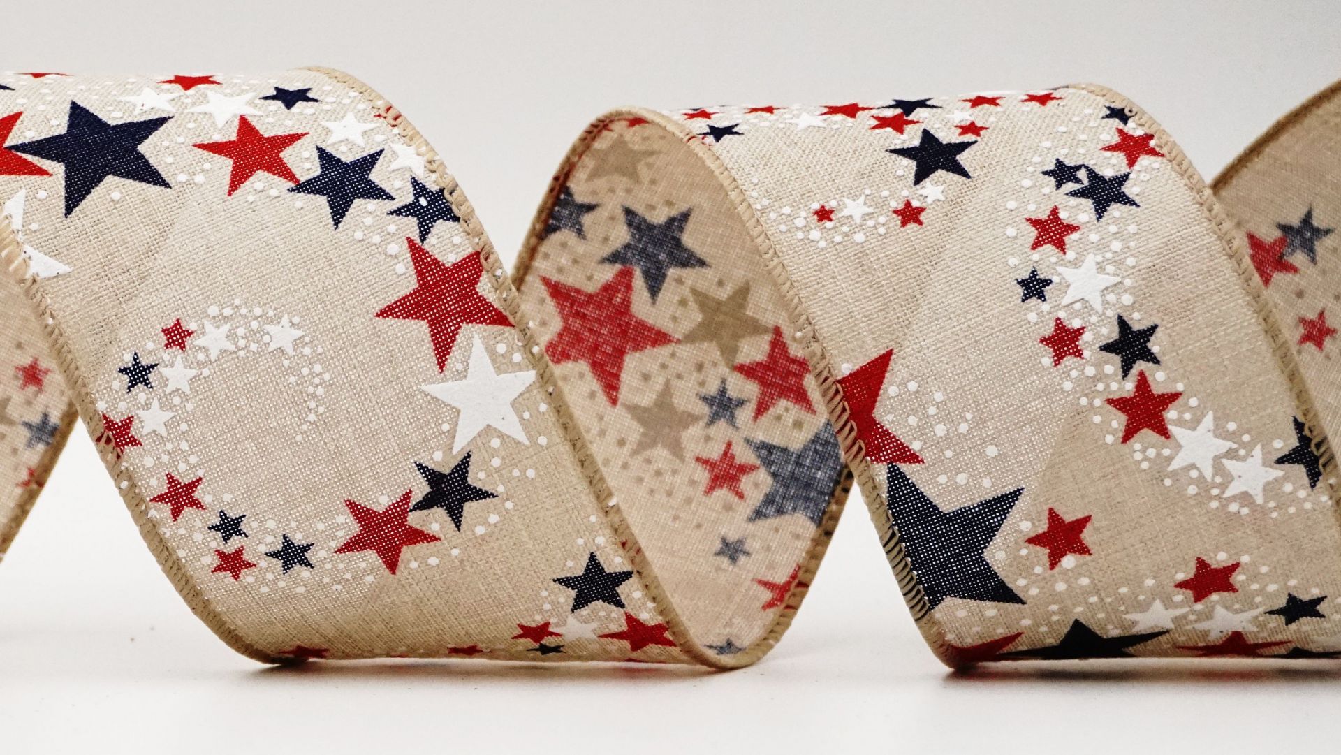 4th of July Ribbon | Wired Satin & Organza Ribbon Manufacturer | KING YOUNG