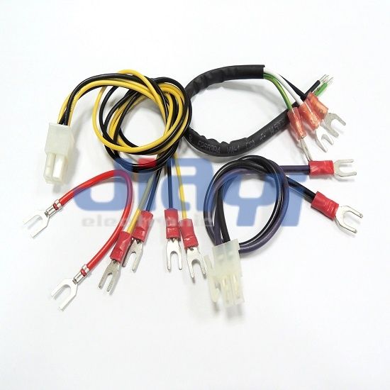 Quality Spade Terminal (Fork Terminal) Wire Harness Manufacturing ...