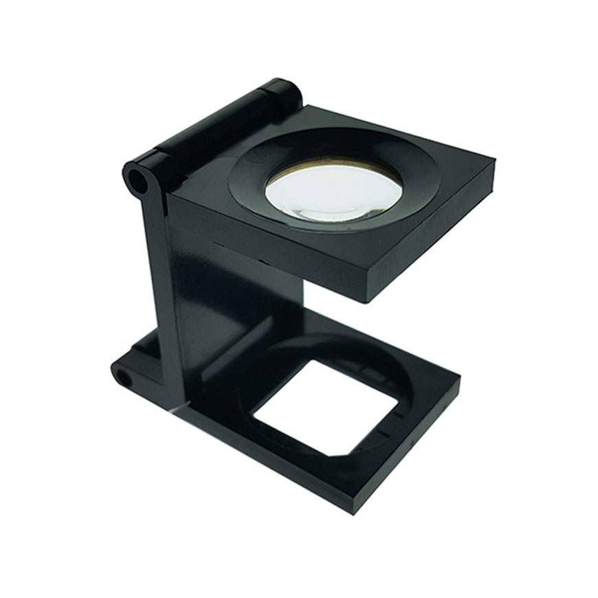 6X Plastic Folding Magnifying Glass Linen Tester | Magnifying Glasses ...