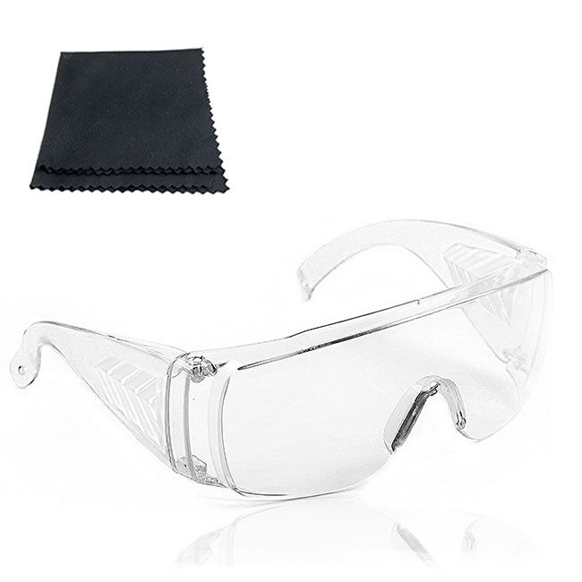 Clear Impact Resistant Protective Safety Glasses | Magnifying Glasses ...