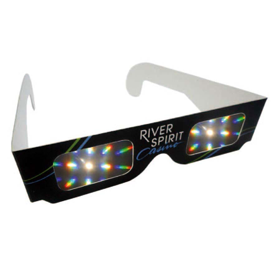 Wholesale Cardboard Paper 3D Rainbow Glasses | Magnifying Glasses ...