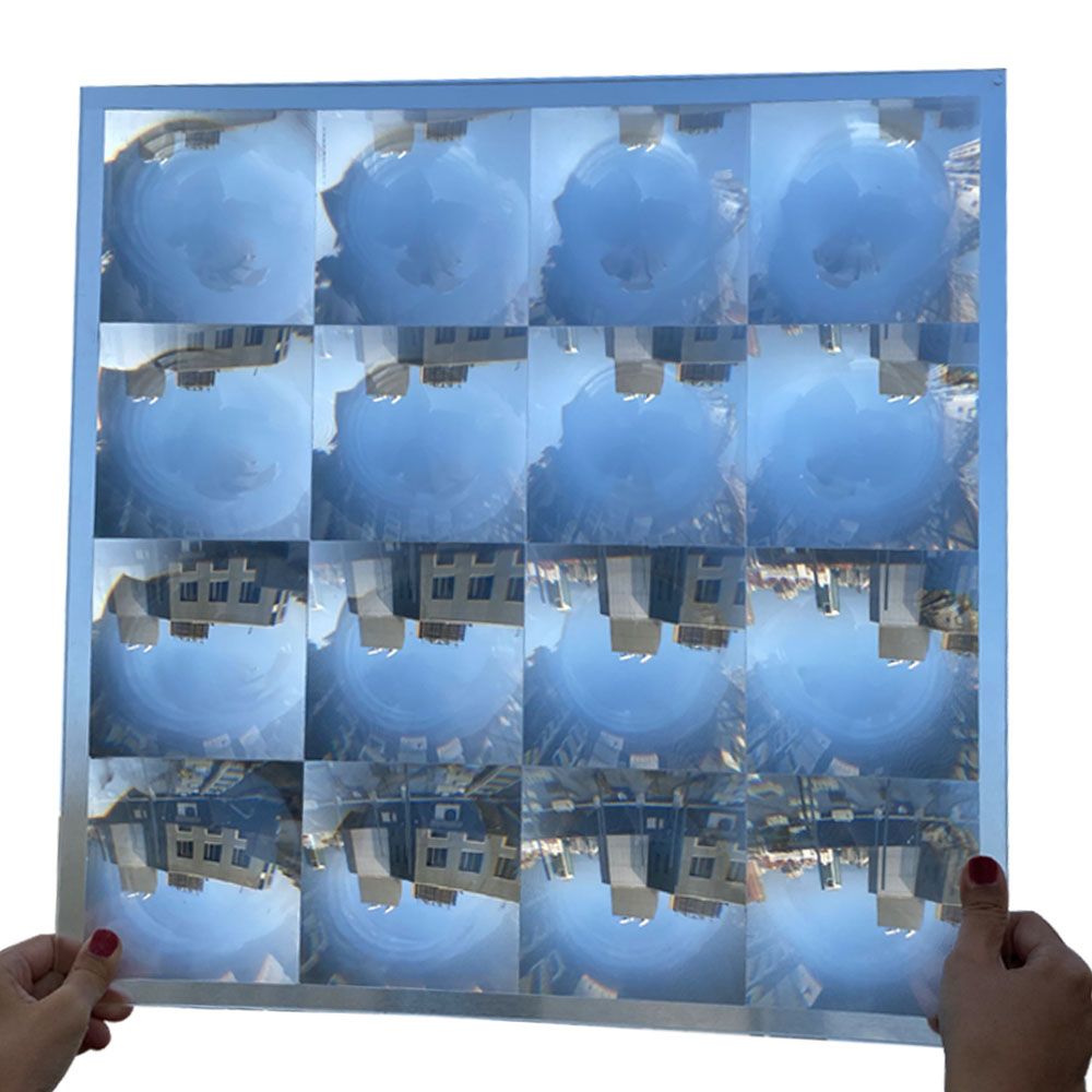 Fresnel Solar Concentrator Optical Acrylic Lens With 4 Array For Green ...