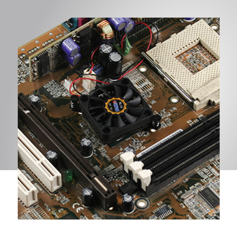 12V DC Chipset Cooling Cooler Heatsinks - PCI Slot fan, VGA Cooler ...