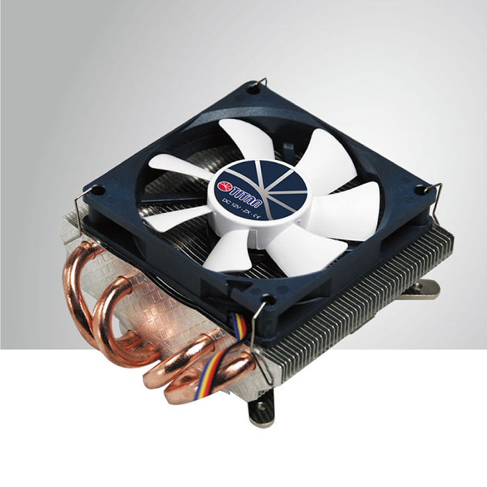 Universal- Low Profile Design CPU Air Cooler with 4 DC Heat Pipes and 1 ...
