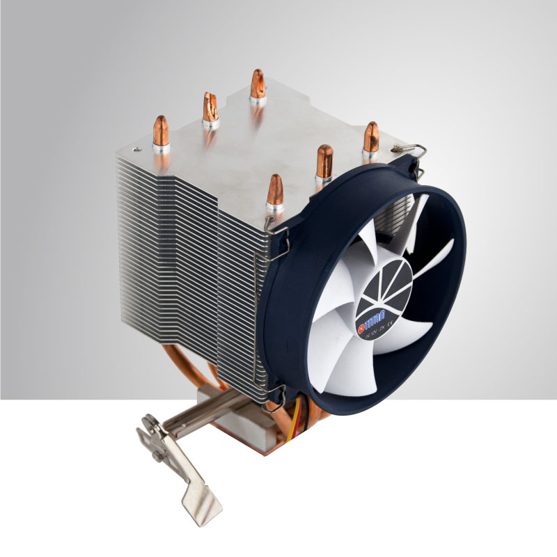 AMD CPU Air Cooler with 95mm Cooling Fan, Cooling Fins and Copper Base ...