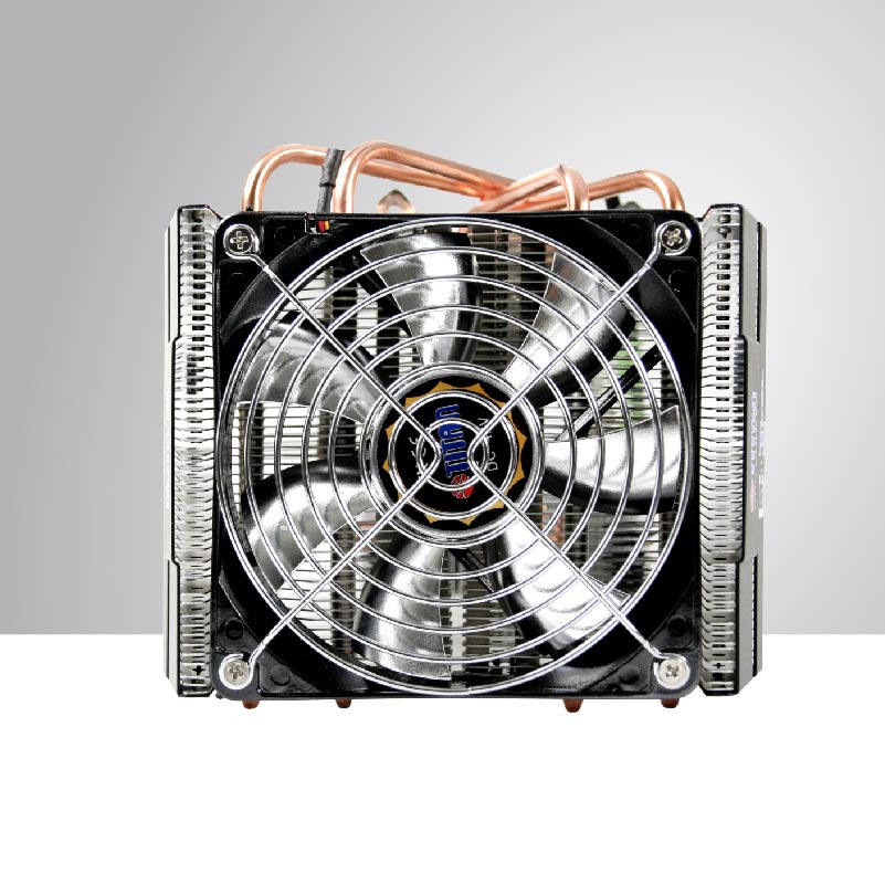 6개의 Dc 히트 파이프 및 120mm 냉각 팬 Tdp 160w가 있는 범용 Cpu 공기 냉각기 Cpu 쿨러 대만 맞춤형 Rv 팬 및 Pc 냉각 팬 제조업체에서 제작