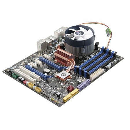 Intel LGA 1366- CPU Air Cooler with Aluminum Cooling Fins / TDP 130W ...