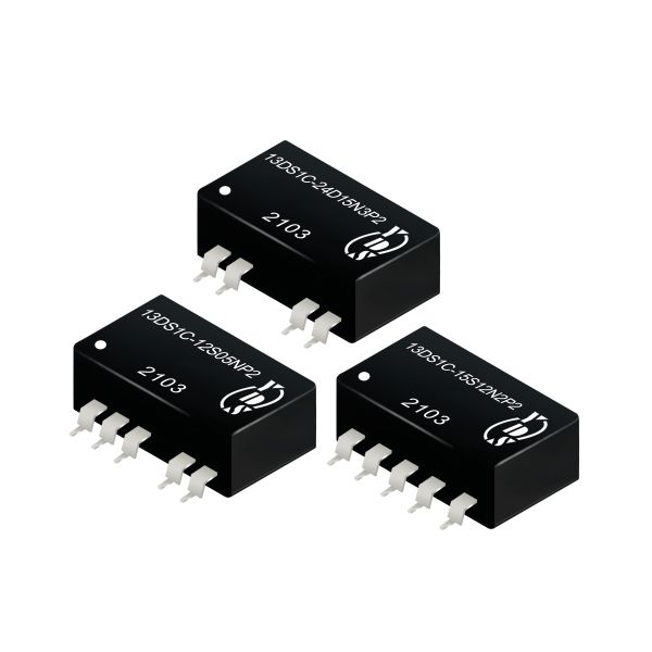 High Efficient 2W SMD 1.5KVDC & 3KVDC Isolation DC-DC Converters ...