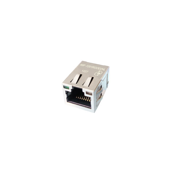 Single Port 10/100/1000 Base-T 2250VDC isolation RJ45 Connector ...