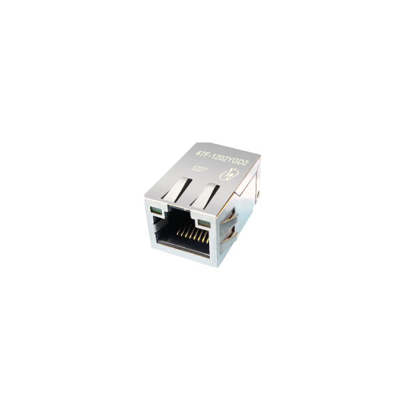 Single Port 10/100/1000 Base-T RJ45 Jack with Magnetics - Single Port ...