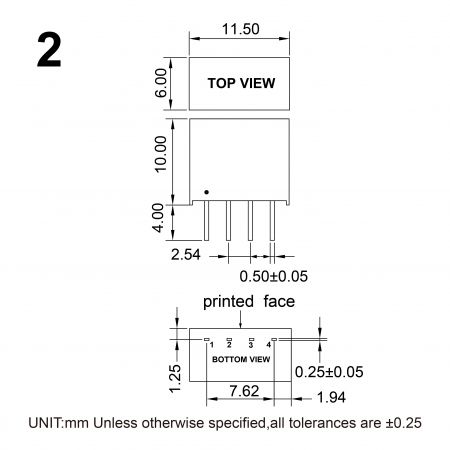 High Efficient 1W 1.5KVDC & 3KVDC Isolation SIP & DIL DC-DC Converters ...