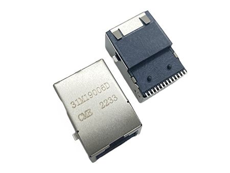 펄스 변압기가 있는 2.5G RJ45 쉴드드 | 자기 부품 | 트랜스포머, 인덕터, 초크 제조업체 | Coilmaster ...