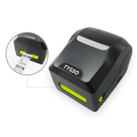 4 Inch Thermal Transfer / Thermal Direct 1D & 2D Barcode Label Printer ...
