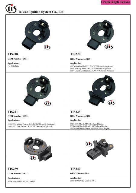 Crank Angle Sensor | Made in Taiwan Auto Parts Ignition Coils ...