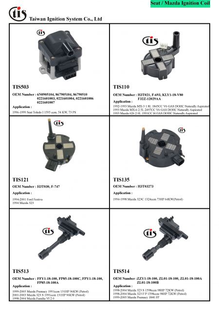 Ignition Coil | Made in Taiwan Auto Parts Ignition Coils Manufacturer ...