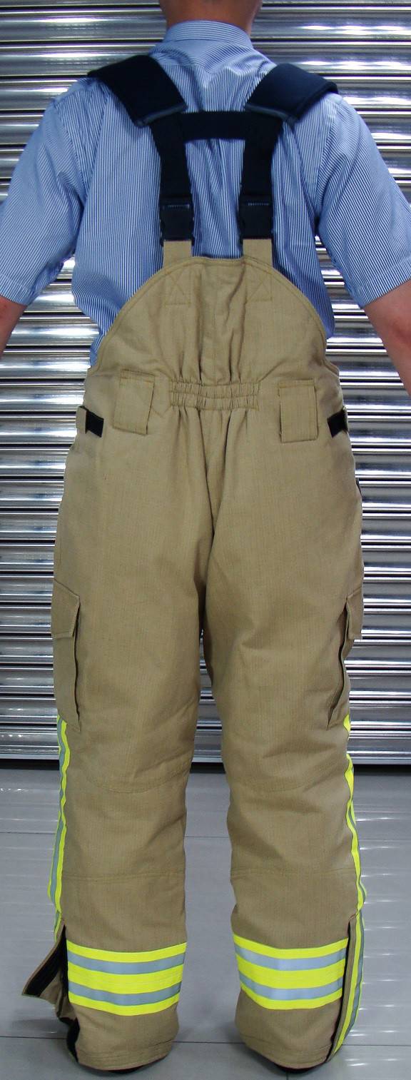 European Style Fire Fighting Suit in SAND YELLOW color - Heavy duty and ...