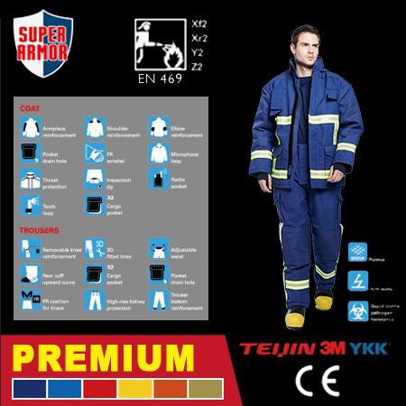 Deluxe Fire Fighting Suit - High quality Deluxe Fire Fighting Suit ...