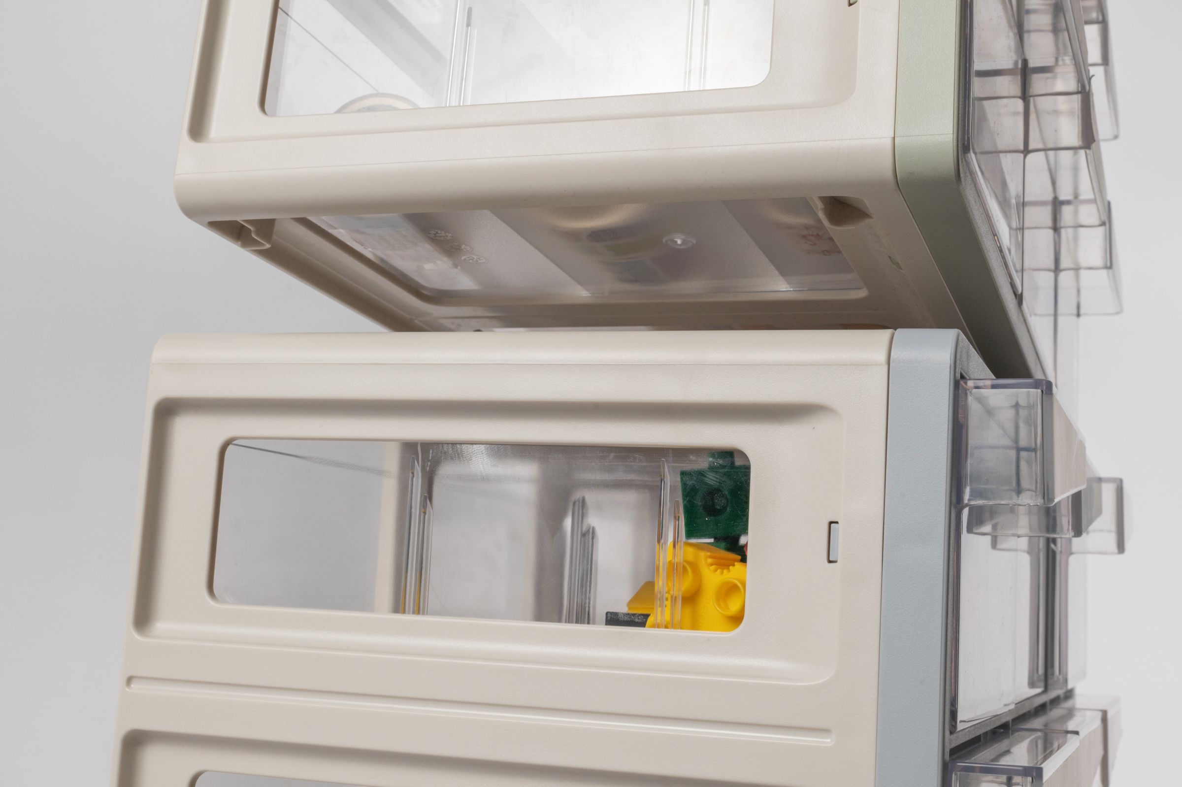 Large plastic desktop organizer with 9 drawers | Plastic Storage ...