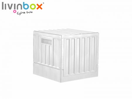 23L 蓋付き折りたたみプラスチック保存容器 | プラスチック保管ソリューション | SHUTER