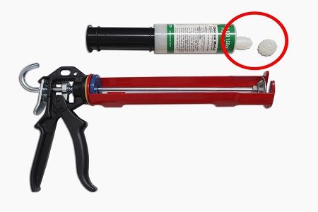 300ml single tube silicone dispensing gun - 1-component patented 360 ...