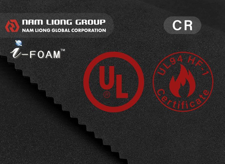 UL94 HF-1 難燃性ゴムフォーム-難燃性ゴムスポンジ | ESGレポートを取得した台湾製の織物メーカー | ナムライオン