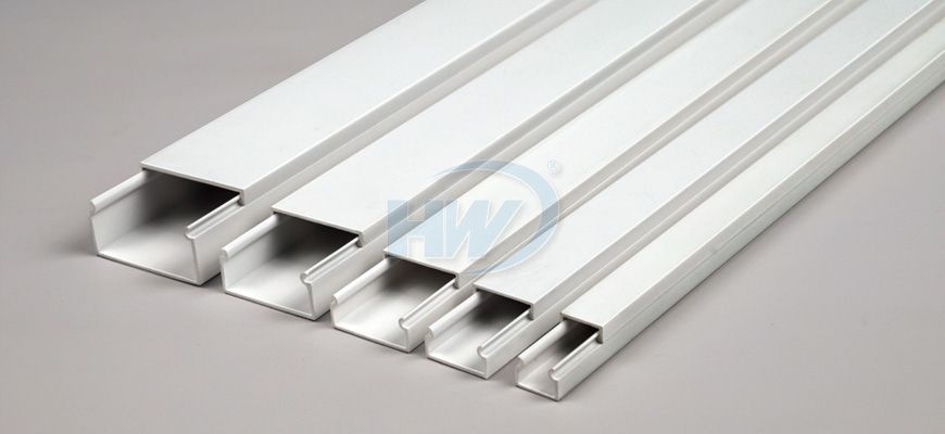 Conduits de câblage de décoration, PVC, 12x11mm-Conduits de câbles ...